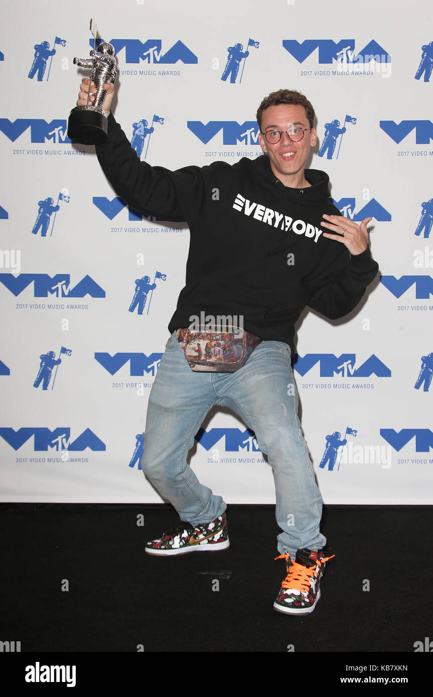 MTV Video Music Awards (VMA) 2017 Press Room, held at the Forum in ...