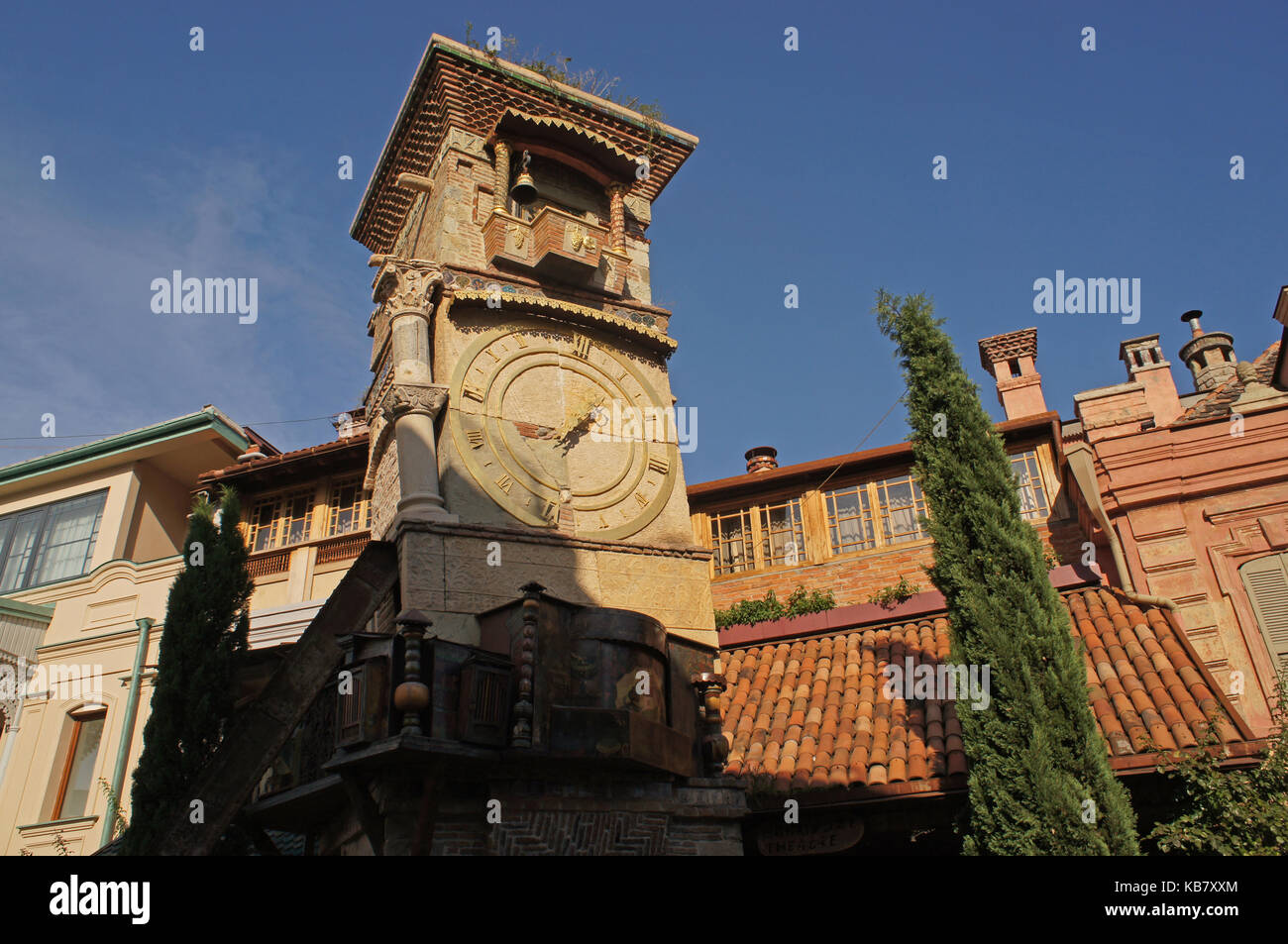 Falling tower hi-res stock photography and images - Alamy