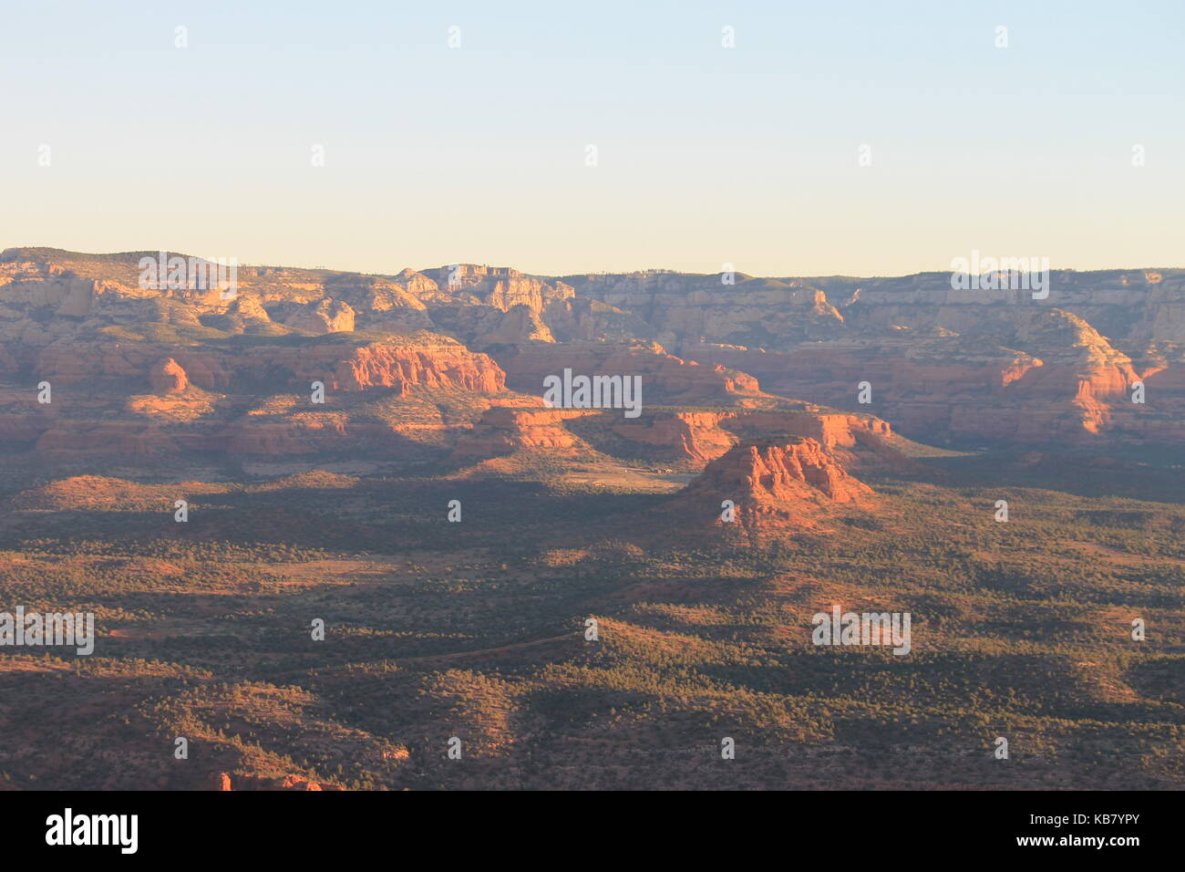 Aerial view of sedona arizona hi-res stock photography and images - Alamy