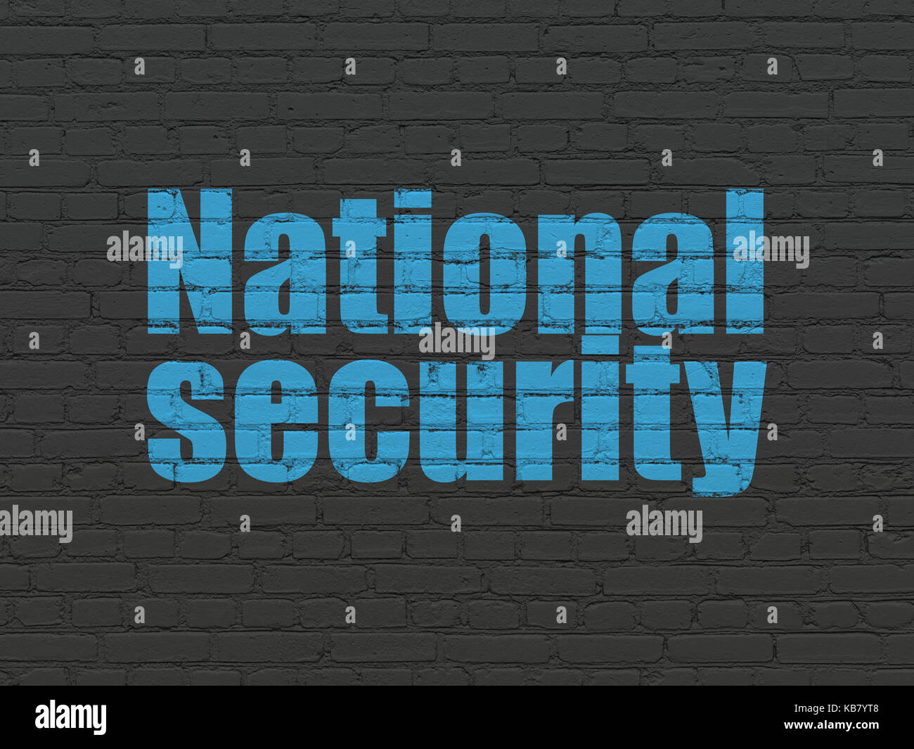Security concept: National Security on wall background Stock Photo - Alamy