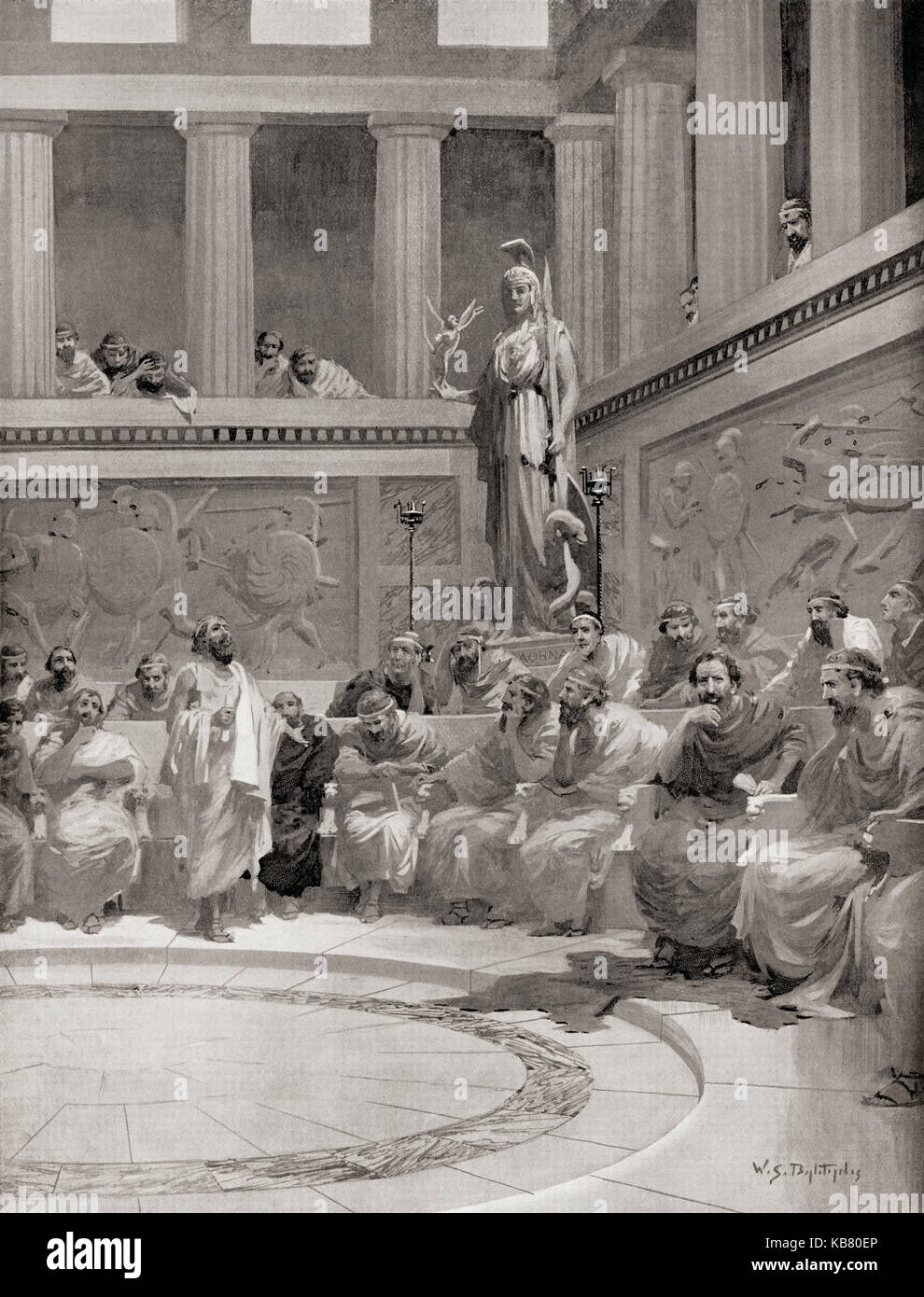 Ancient Greece Assembly Stock Photos & Ancient Greece Assembly Stock ...