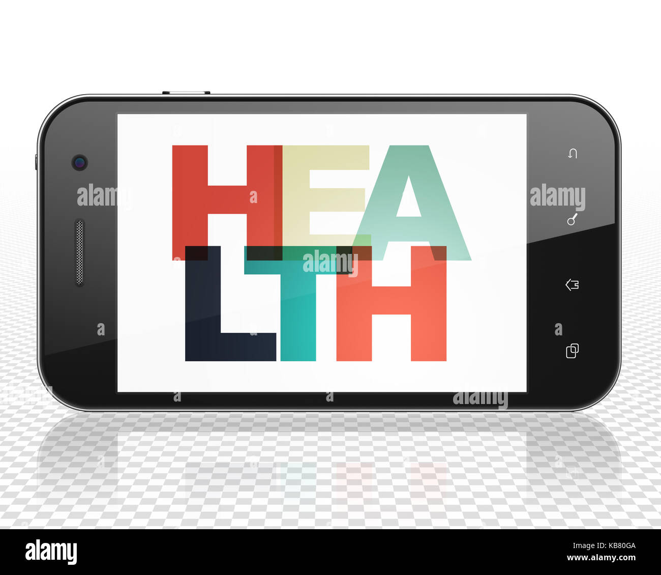 Medicine concept: Smartphone with Health on display Stock Photo - Alamy