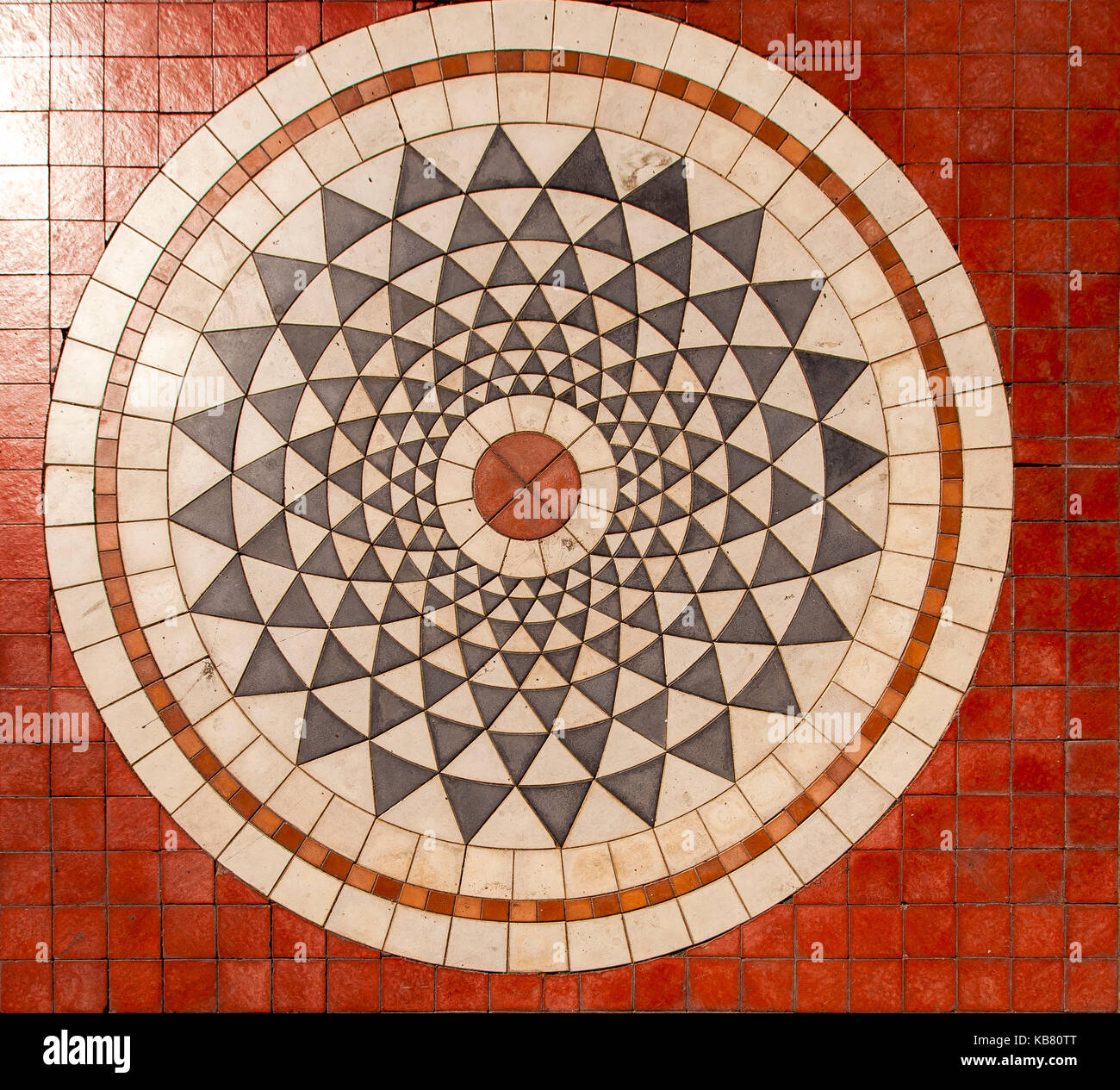 Detail of geometrical paving from Marmaris, Turkey Stock Photo - Alamy