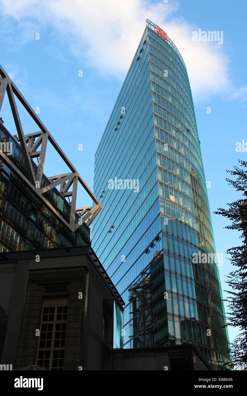 Postdamer platz tower hi-res stock photography and images - Alamy