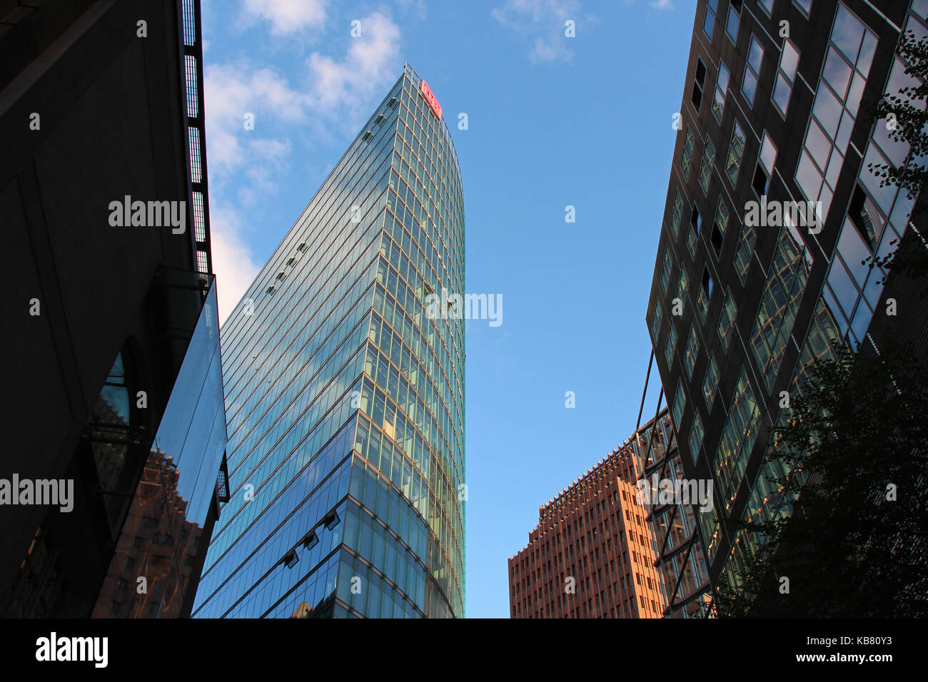 Postdamer platz tower hi-res stock photography and images - Alamy