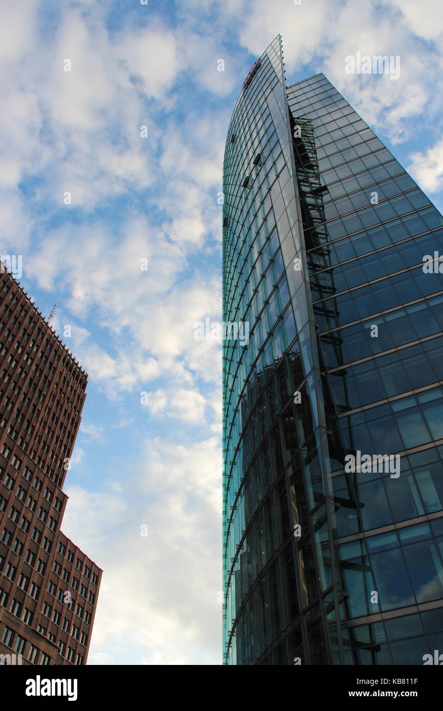 Modern building on Potsdamer Platz in Berlin (Germany Stock Photo - Alamy