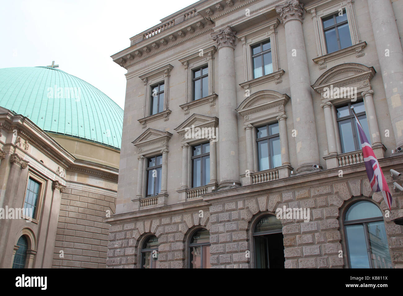 Building on Behren street in Berlin (Germany Stock Photo - Alamy