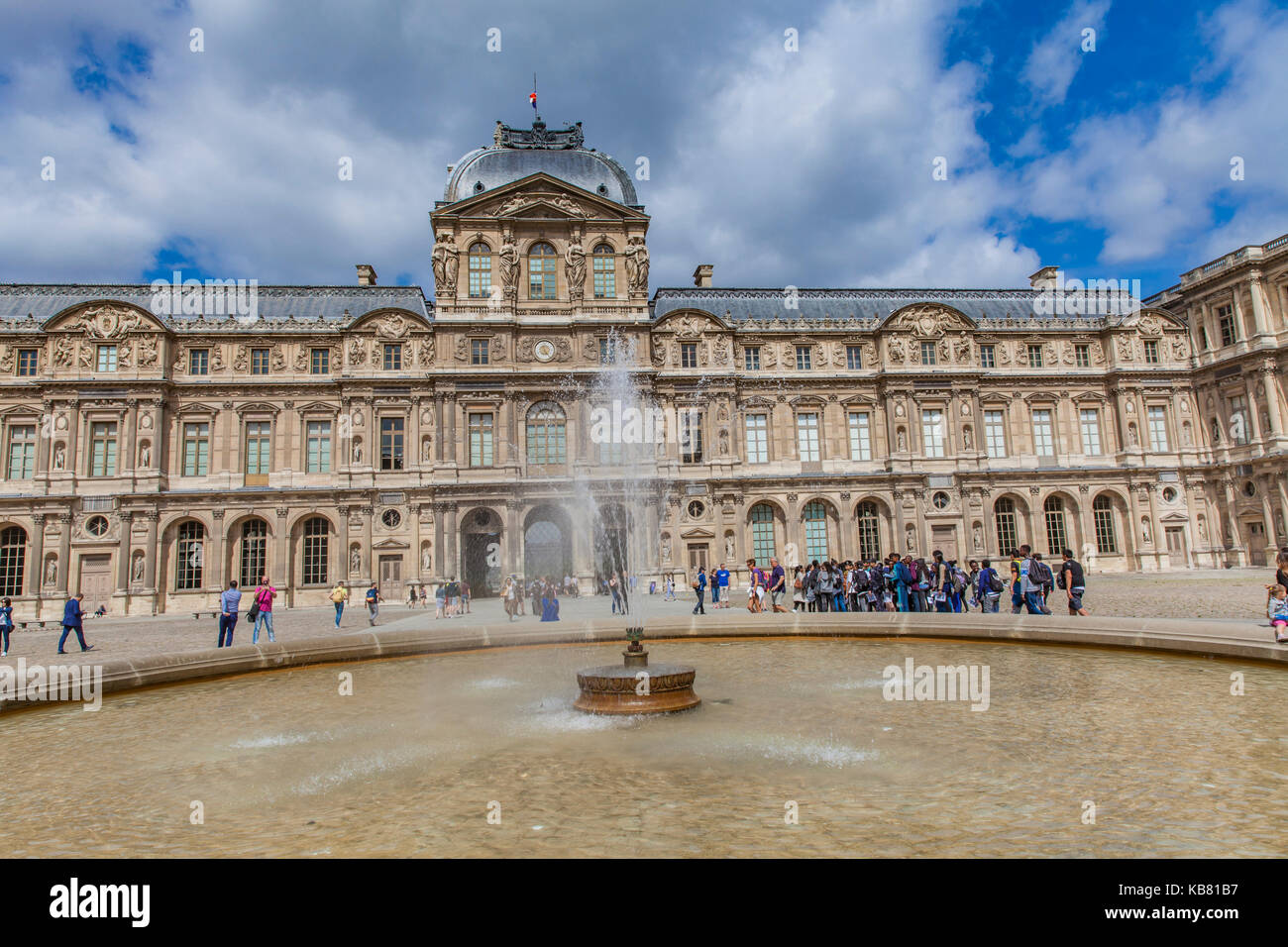 Louvre palace hi-res stock photography and images - Alamy