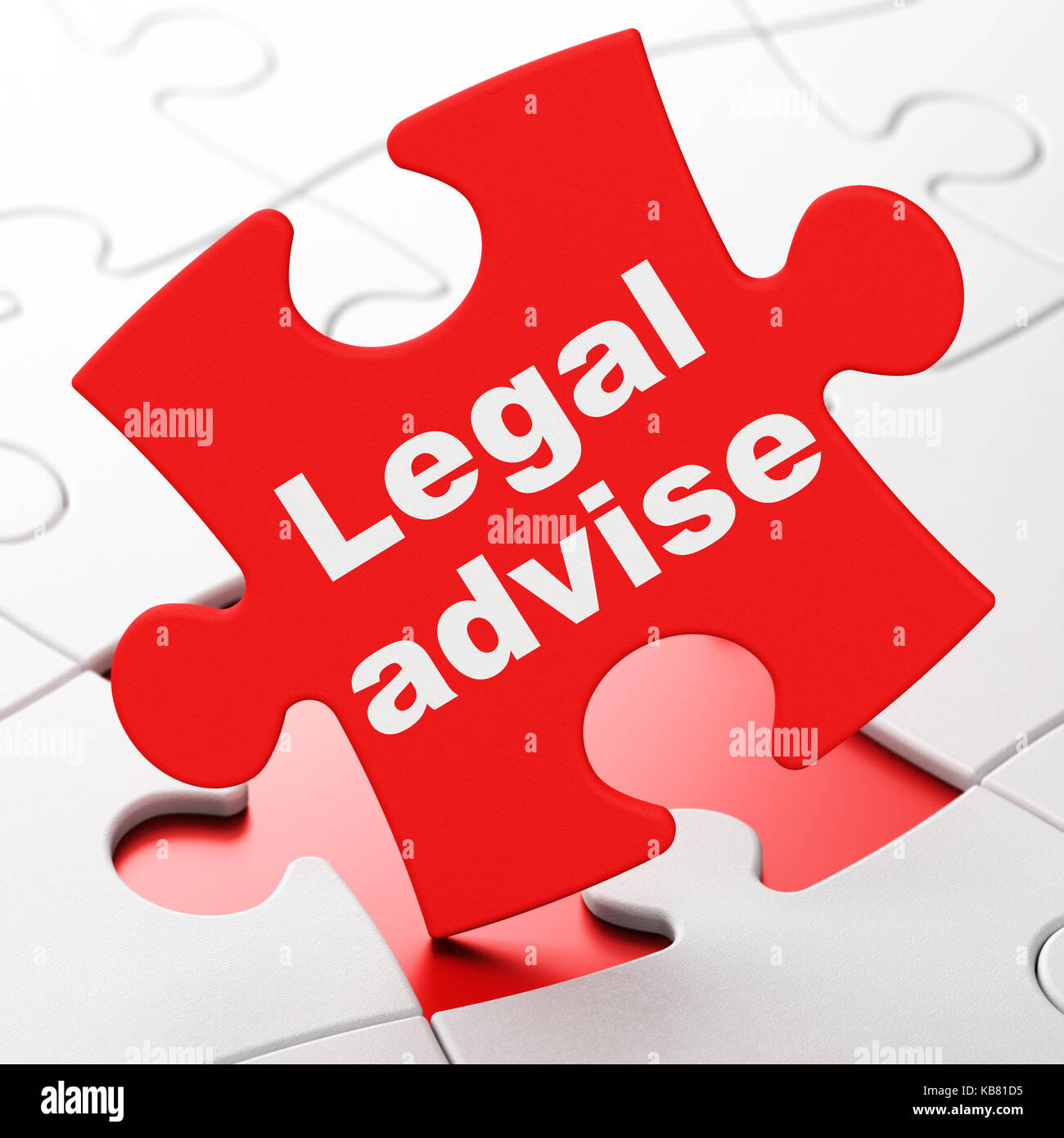 Law concept: Legal Advise on puzzle background Stock Photo - Alamy