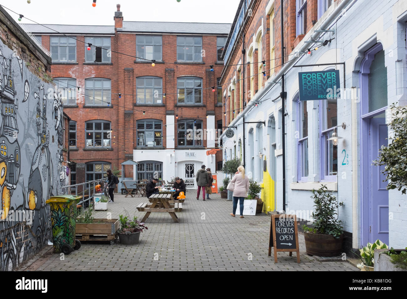 Cobden Chambers in Nottingham's creative quarter is home to several ...