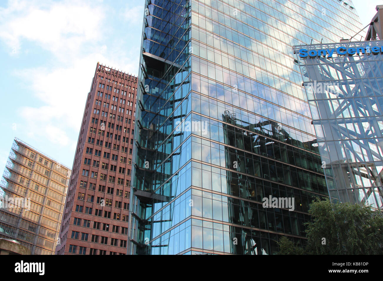 Modern building on Potsdamer Platz in Berlin (Germany Stock Photo - Alamy