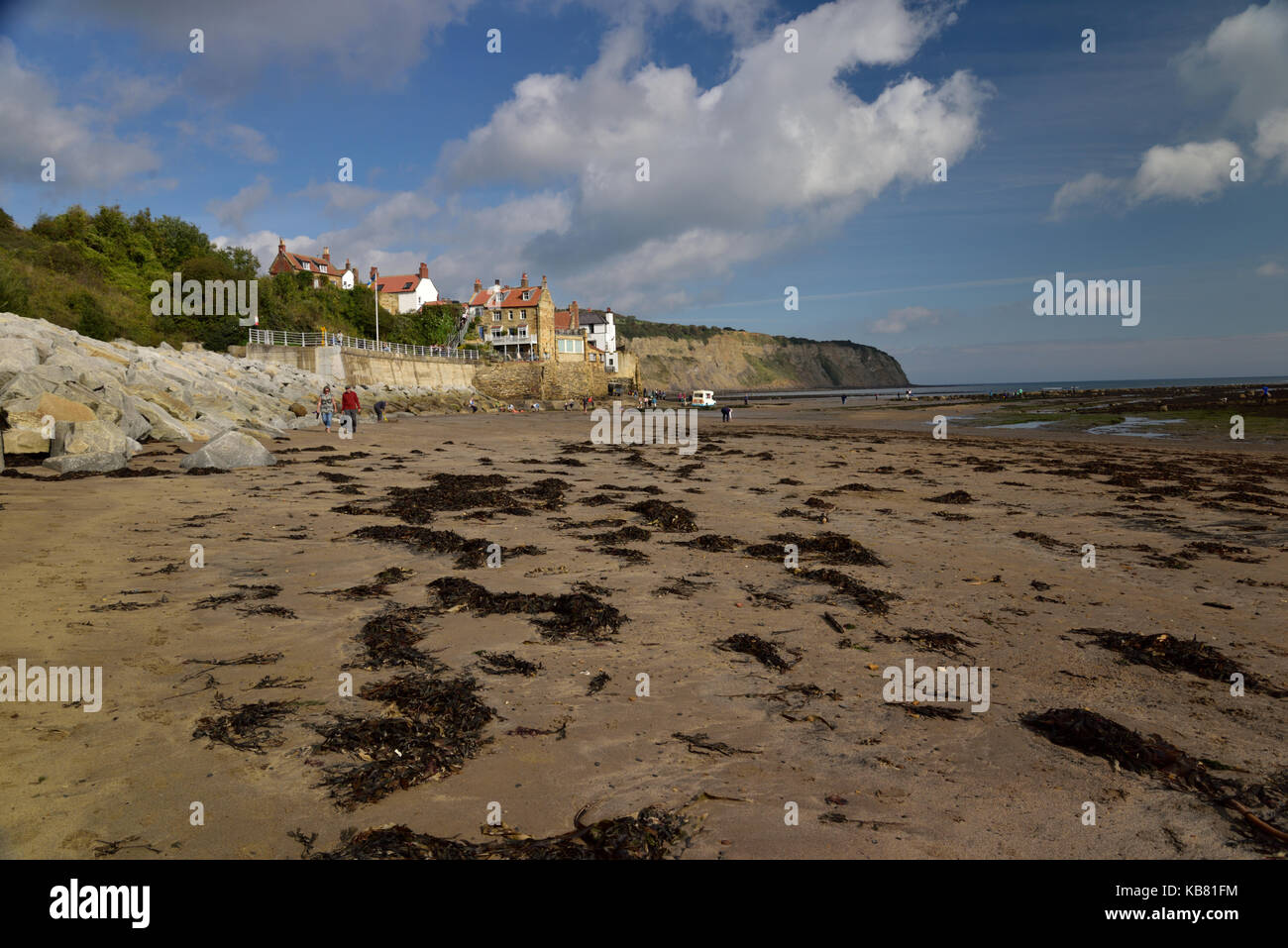 A view of the quaint houses at the edge of the bay Stock Photo - Alamy