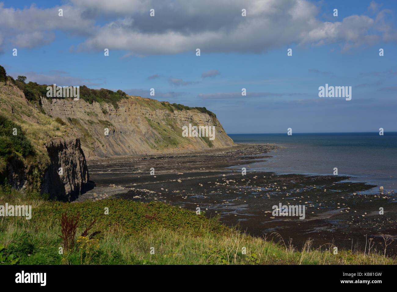 View of the bay from the cliff tops Stock Photo - Alamy