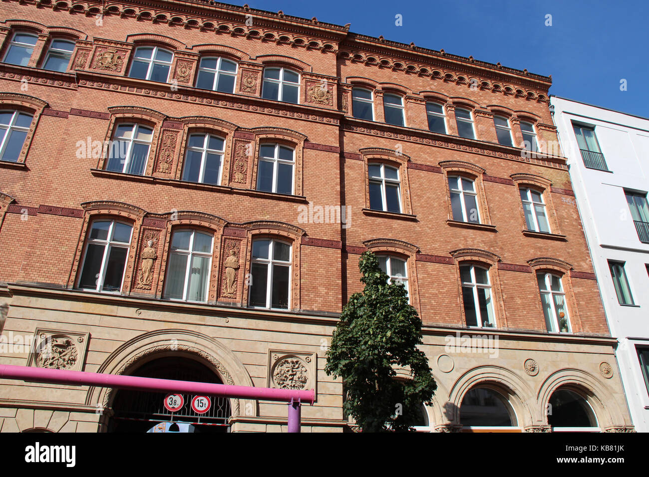 flats building on Zimmer street in Berlin (Germany Stock Photo - Alamy