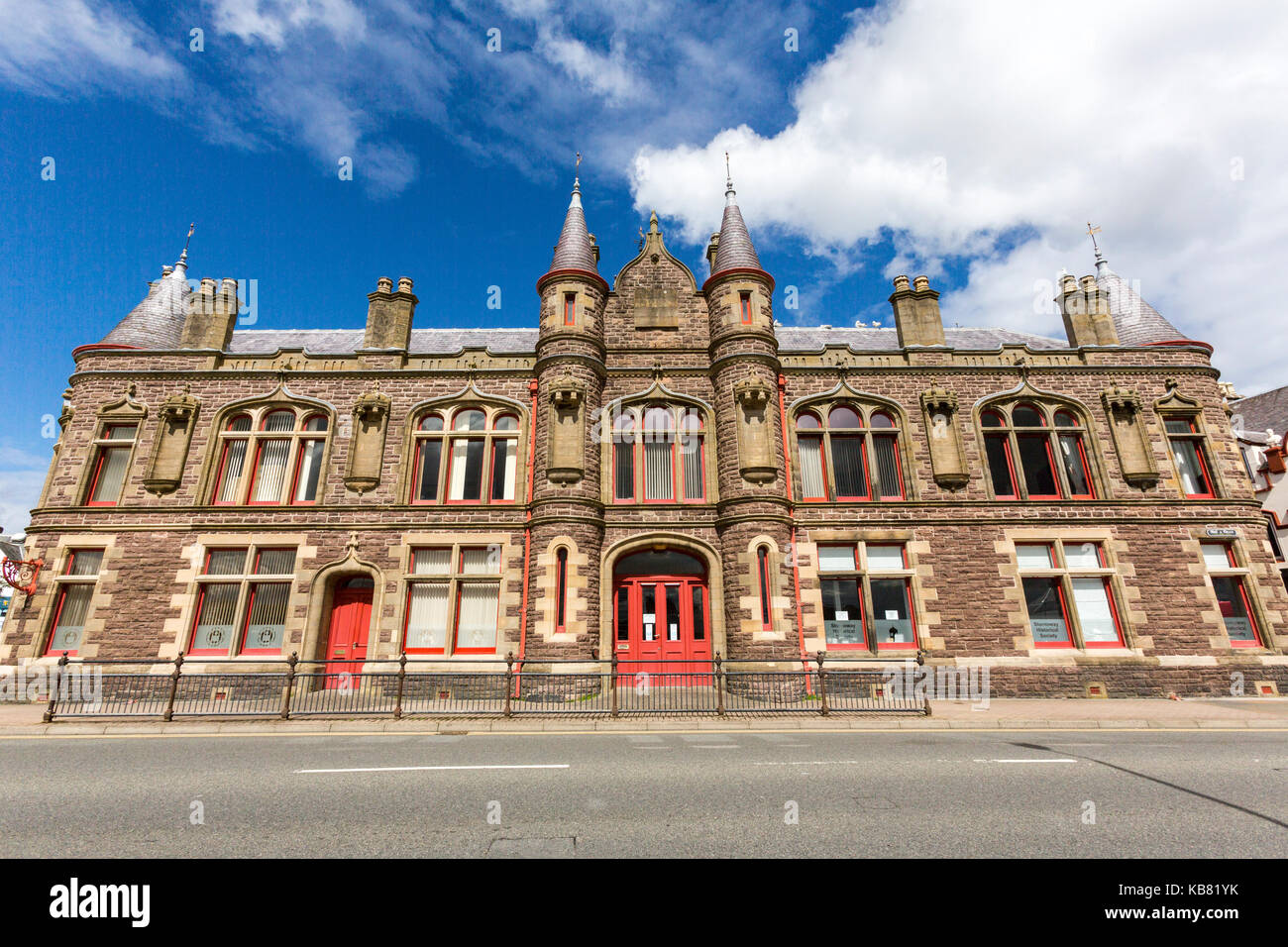 Town Hall, Stornoway, Outer Hebrides, Scotland, UK Stock Photo - Alamy
