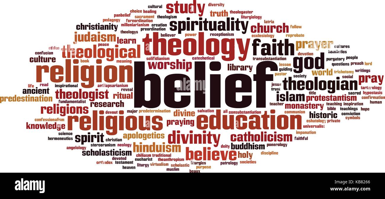Belief word cloud concept. Vector illustration Stock Vector Image & Art ...