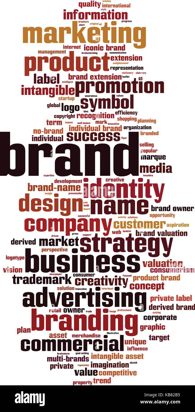 Brand word cloud concept. Vector illustration Stock Vector Image & Art ...