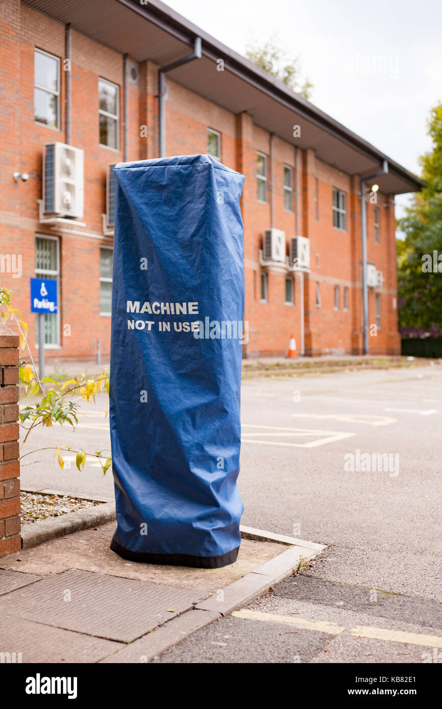 Oldsign machine not in use Stock Photo - Alamy