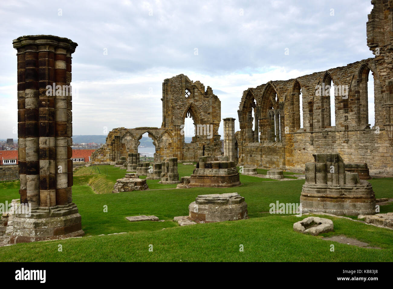 Whitby Abbey was a 7th century Christian monastery that later became a ...