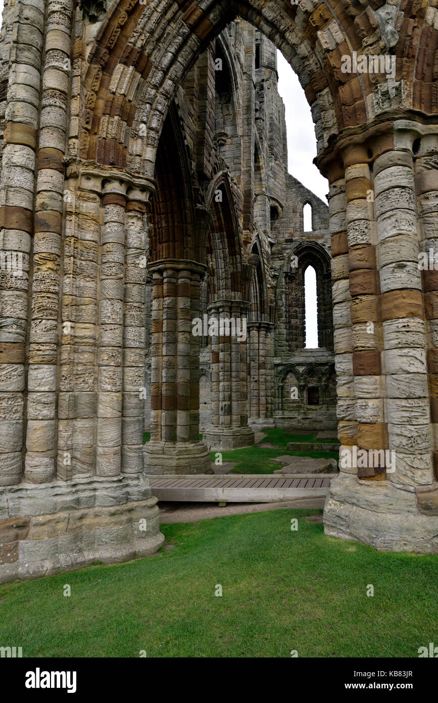 Whitby Abbey was a 7th century Christian monastery that later became a ...