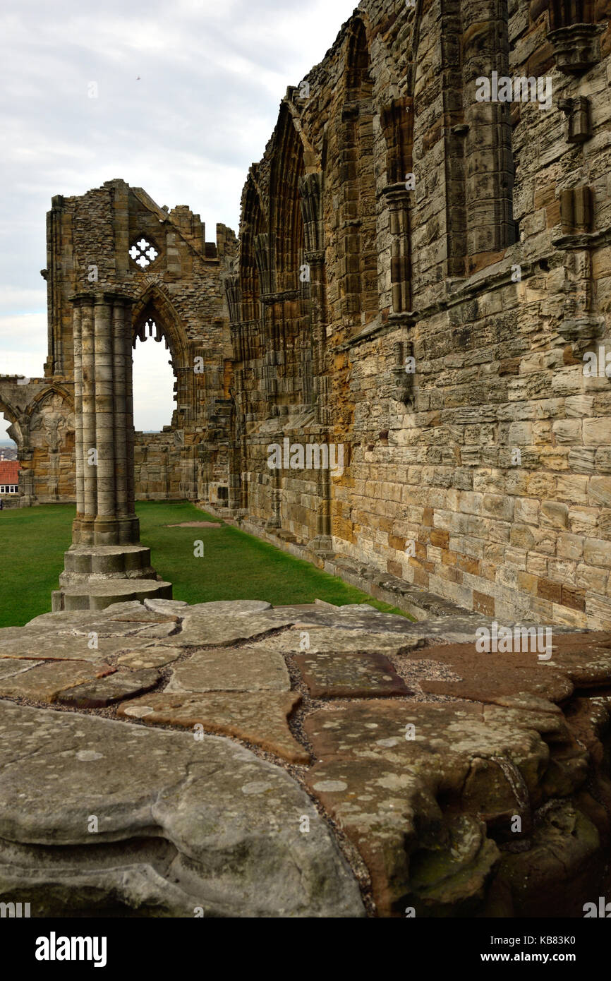 Whitby Abbey was a 7th century Christian monastery that later became a ...