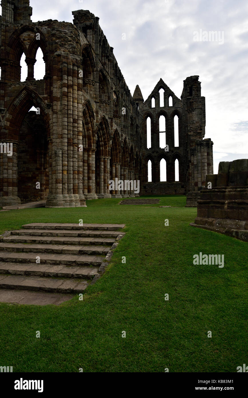 Whitby Abbey was a 7th century Christian monastery that later became a ...