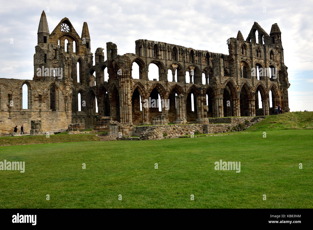 Whitby Abbey was a 7th century Christian monastery that later became a ...
