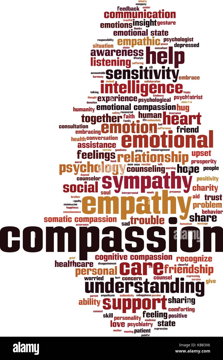 Compassion word cloud concept. Vector illustration Stock Vector Image ... Compassion word cloud concept. Vector illustration Stock Vector Image ...