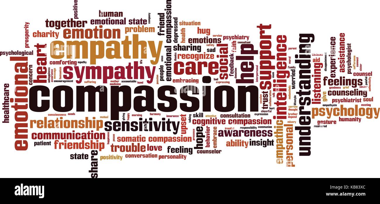 Compassion word cloud concept. Vector illustration Stock Vector Image ... Compassion word cloud concept. Vector illustration Stock Vector Image ...