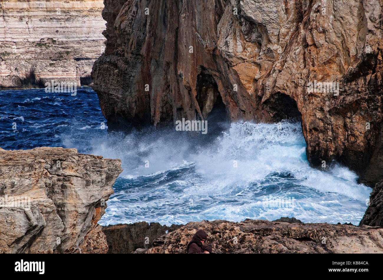 The Azure Window on the Maltese Island of Gozo Stock Photo - Alamy