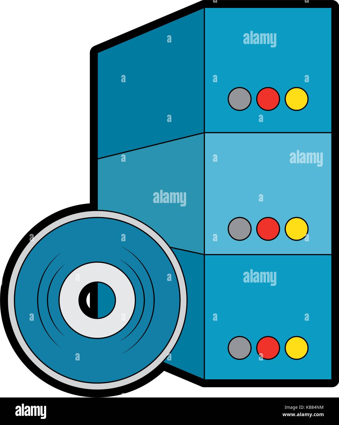 software installation disk and box vector illustration design Stock ...