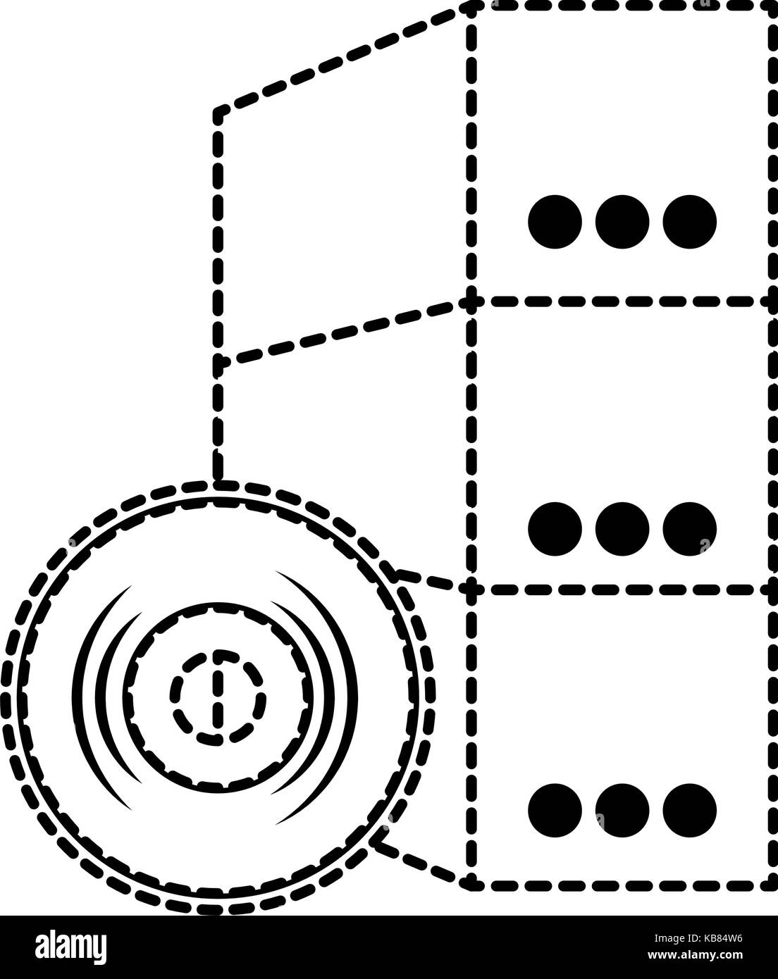 software installation disk and box vector illustration design Stock ...