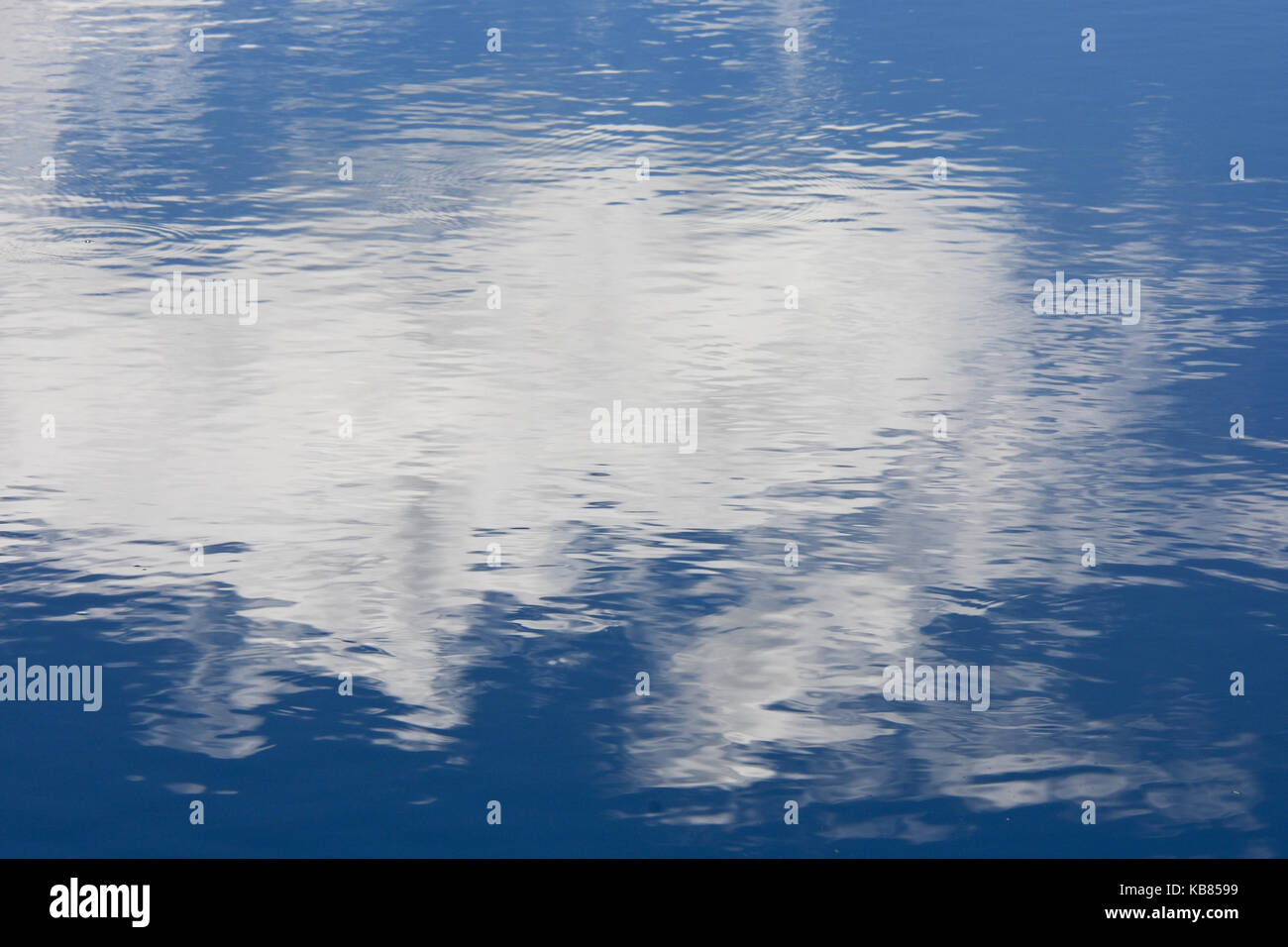 Blue Star Water Reflection Texture