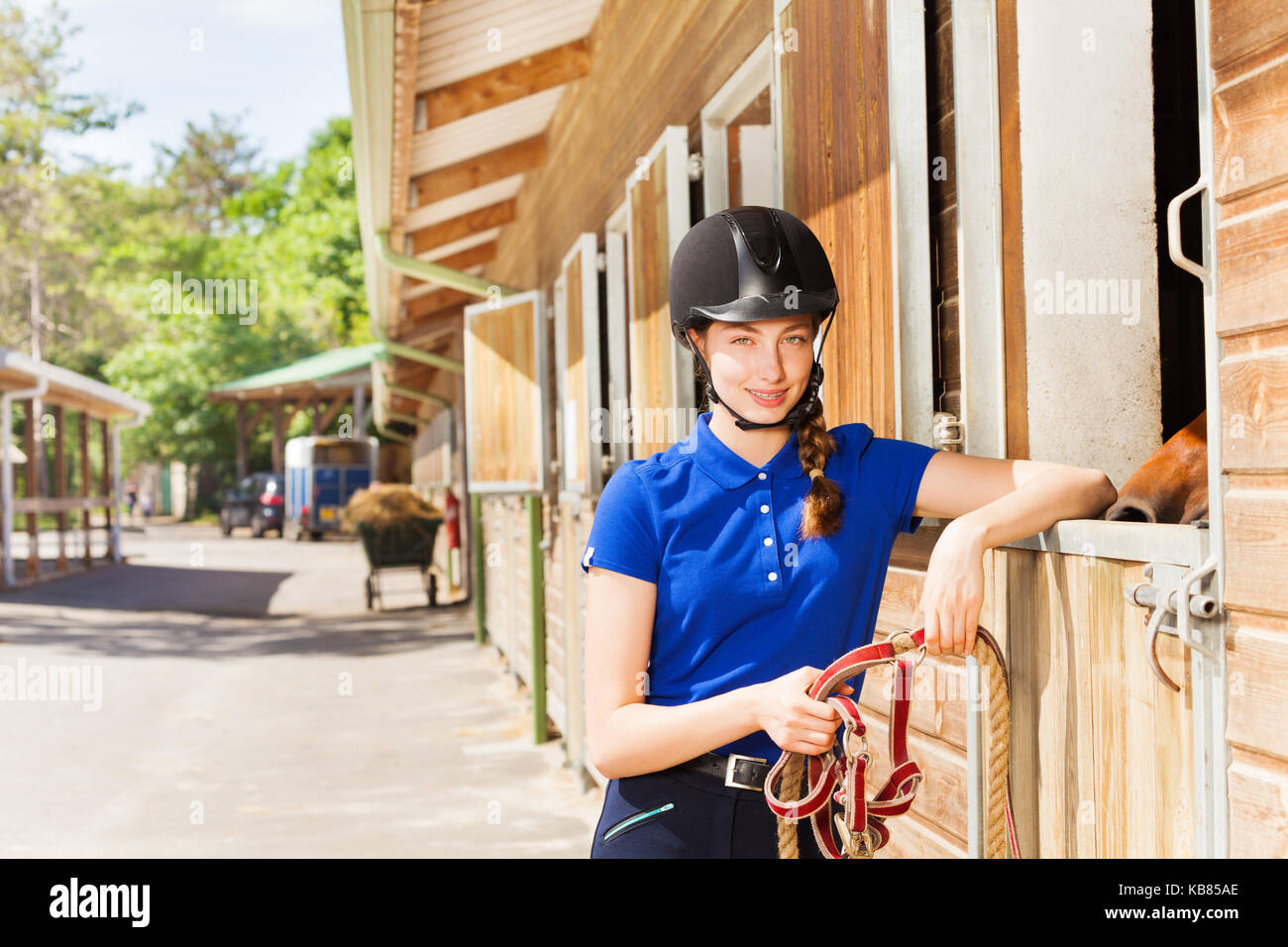 Trainer stables stable hi-res stock photography and images - Alamy
