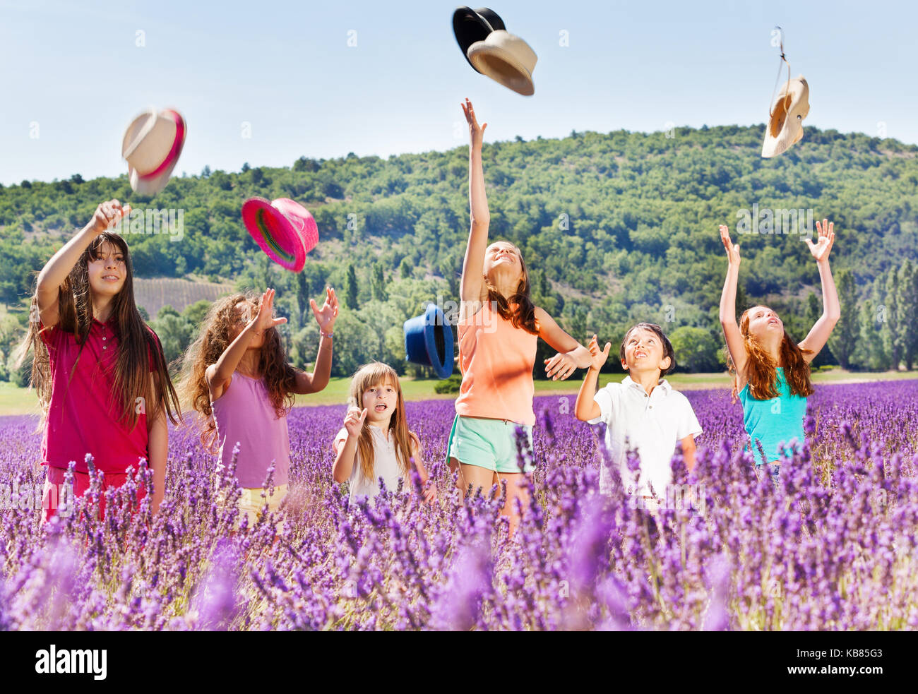 Child age preteen joyful hi-res stock photography and images - Alamy