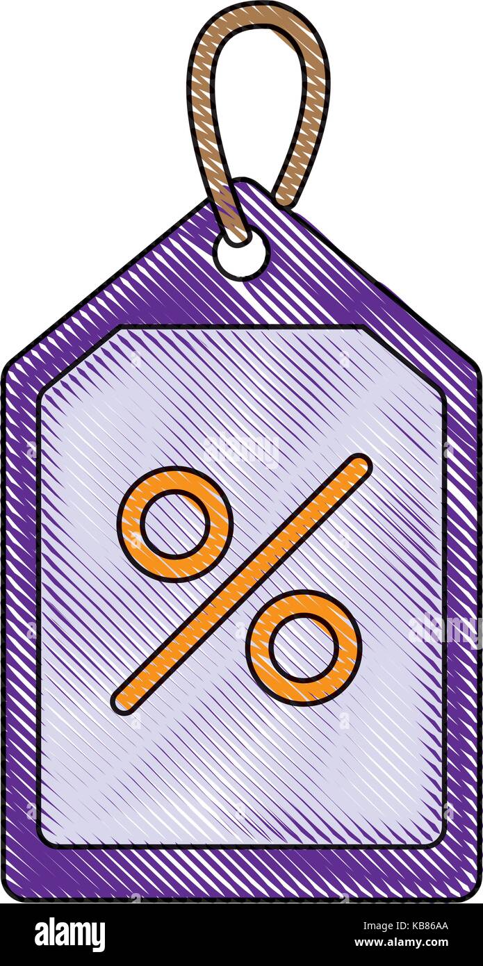 tag icon over white background vector illustration Stock Vector Image ...