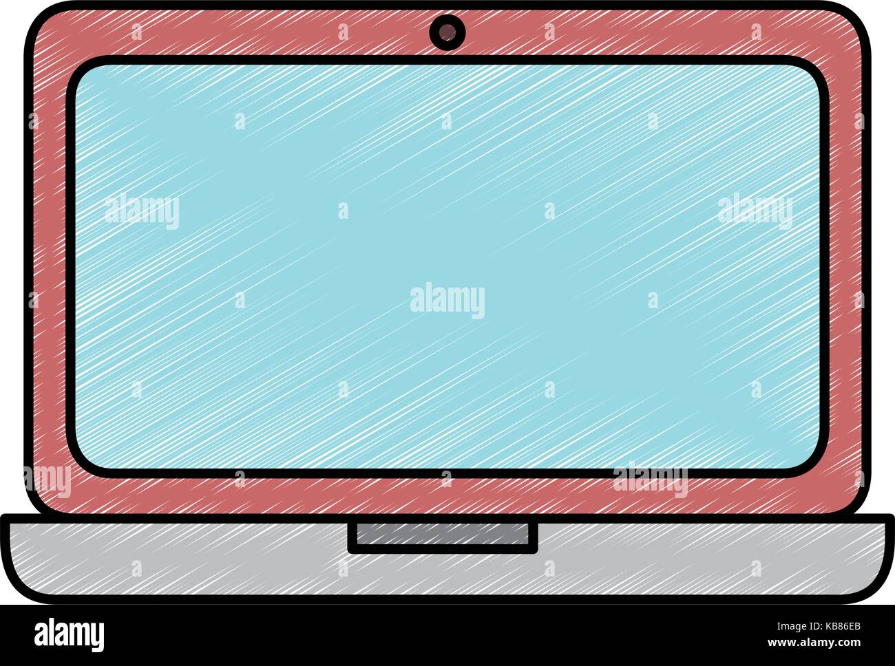 laptop computer isolated icon vector illustration design Stock Vector ...