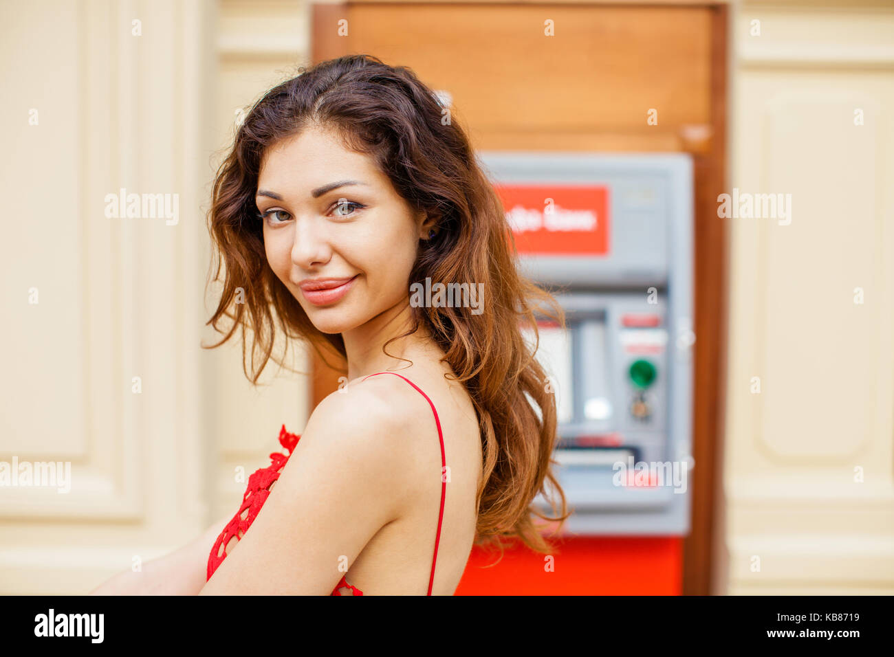 Indoor atm hi-res stock photography and images - Alamy