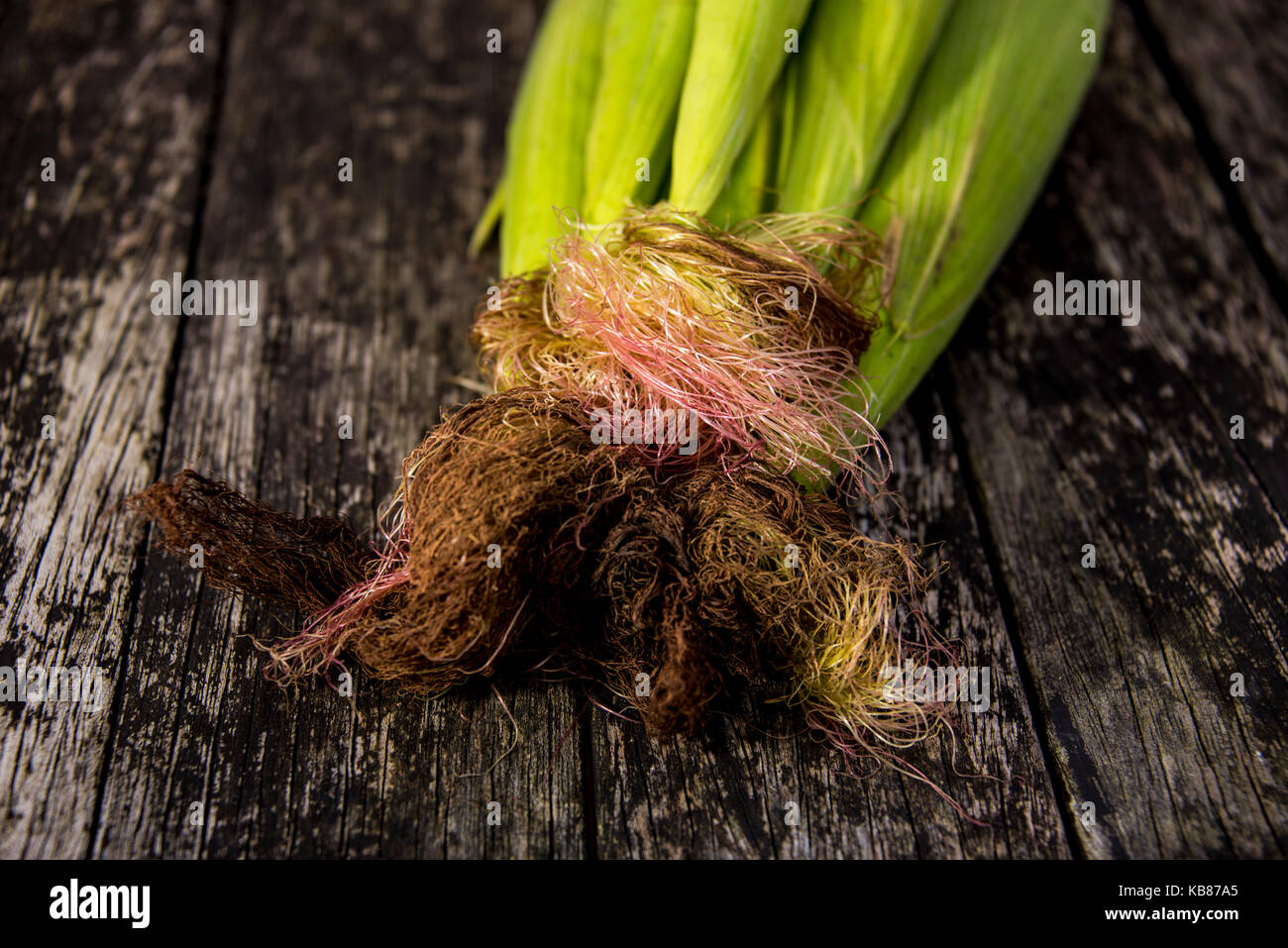 Freshly picked corn, Oxford, UK Stock Photo - Alamy