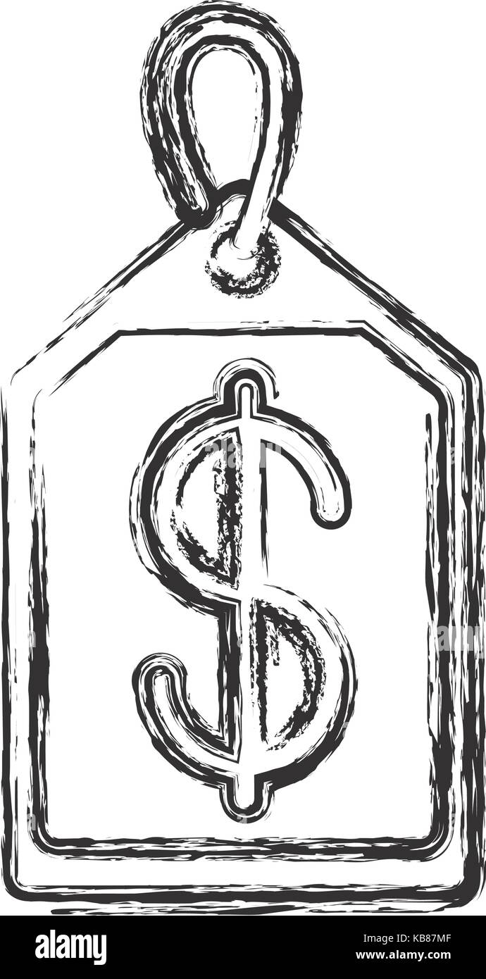 tag icon over white background vector illustration Stock Vector Image ...