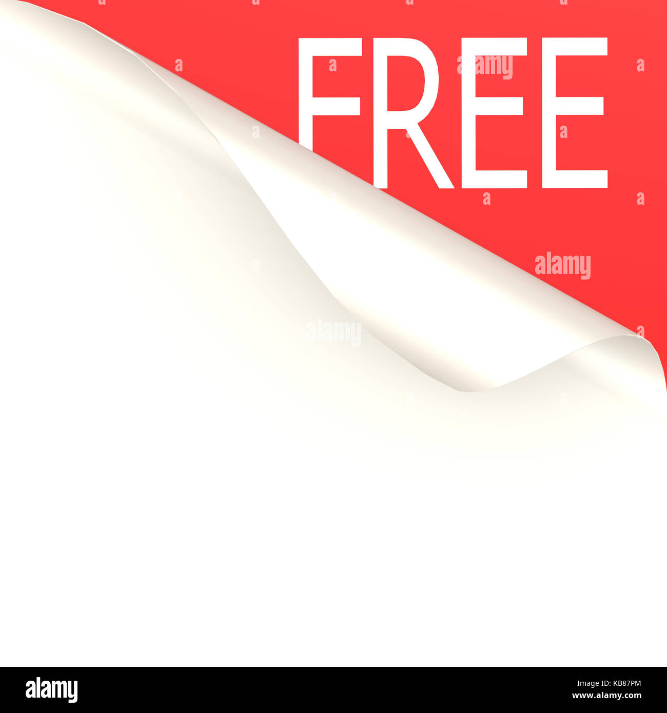 Free word with white paper Stock Photo - Alamy