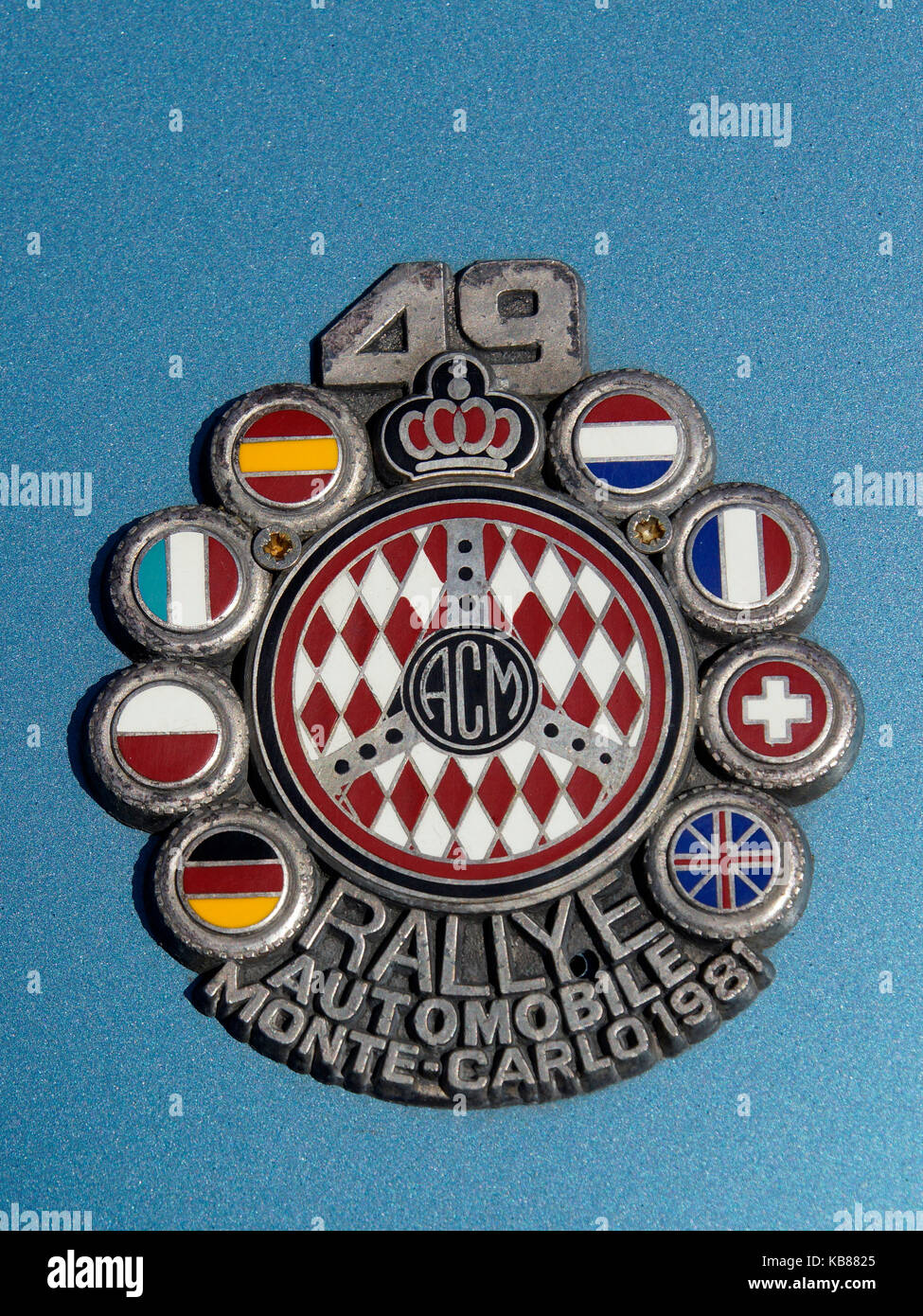 Rally monte carlo emblem hi-res stock photography and images - Alamy