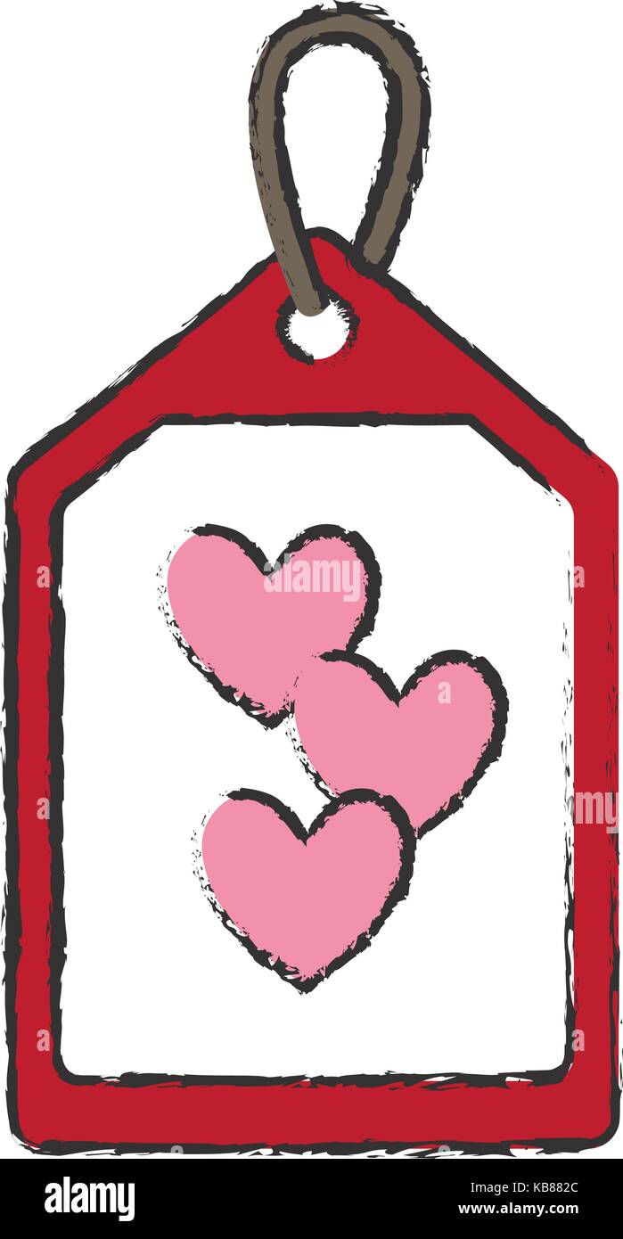 tag icon over white background vector illustration Stock Vector Image ...