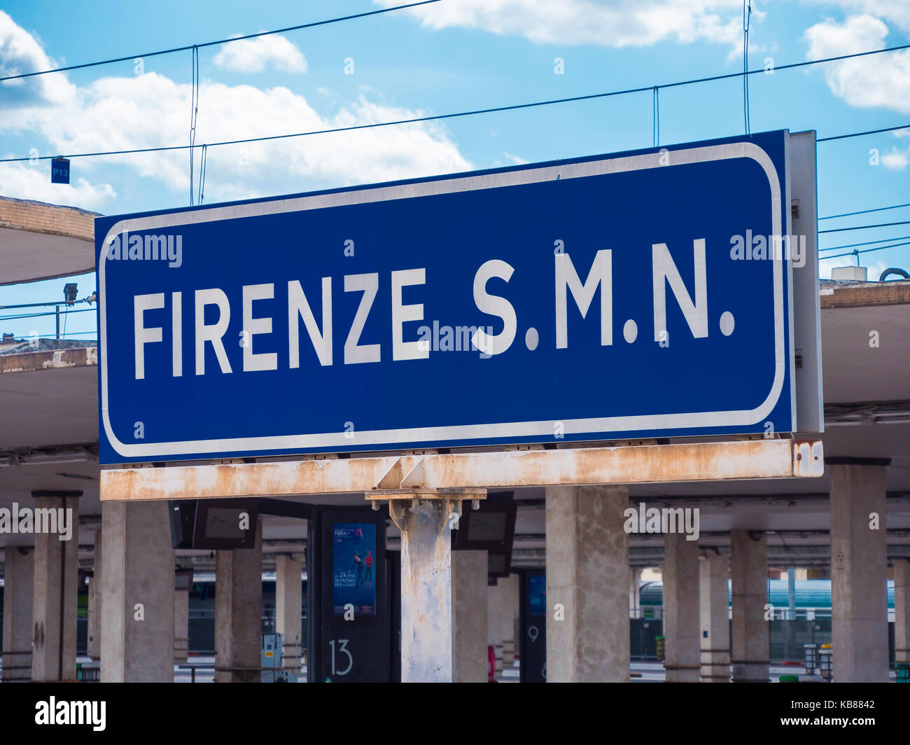 Florence central station - train station Santa Maria Novella - FLORENCE ...