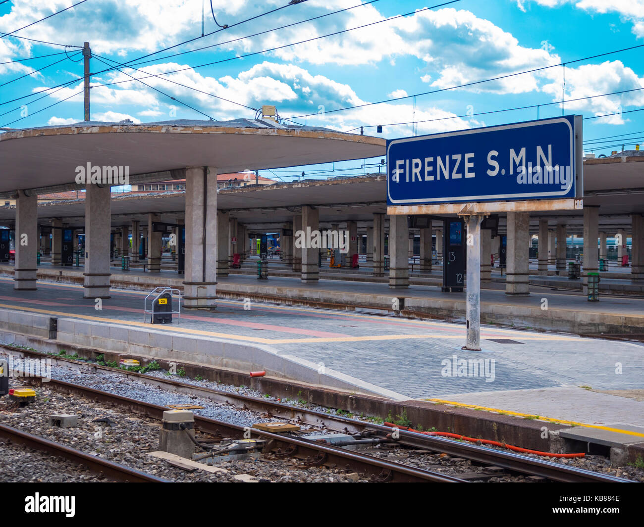 Florence central station - train station Santa Maria Novella - FLORENCE ...
