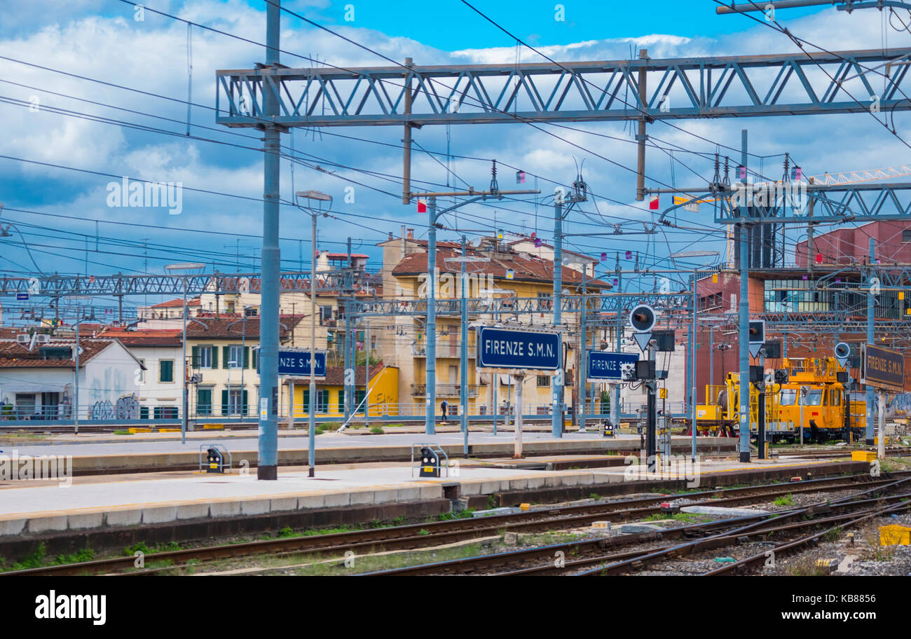 Florence central station - train station Santa Maria Novella - FLORENCE ...