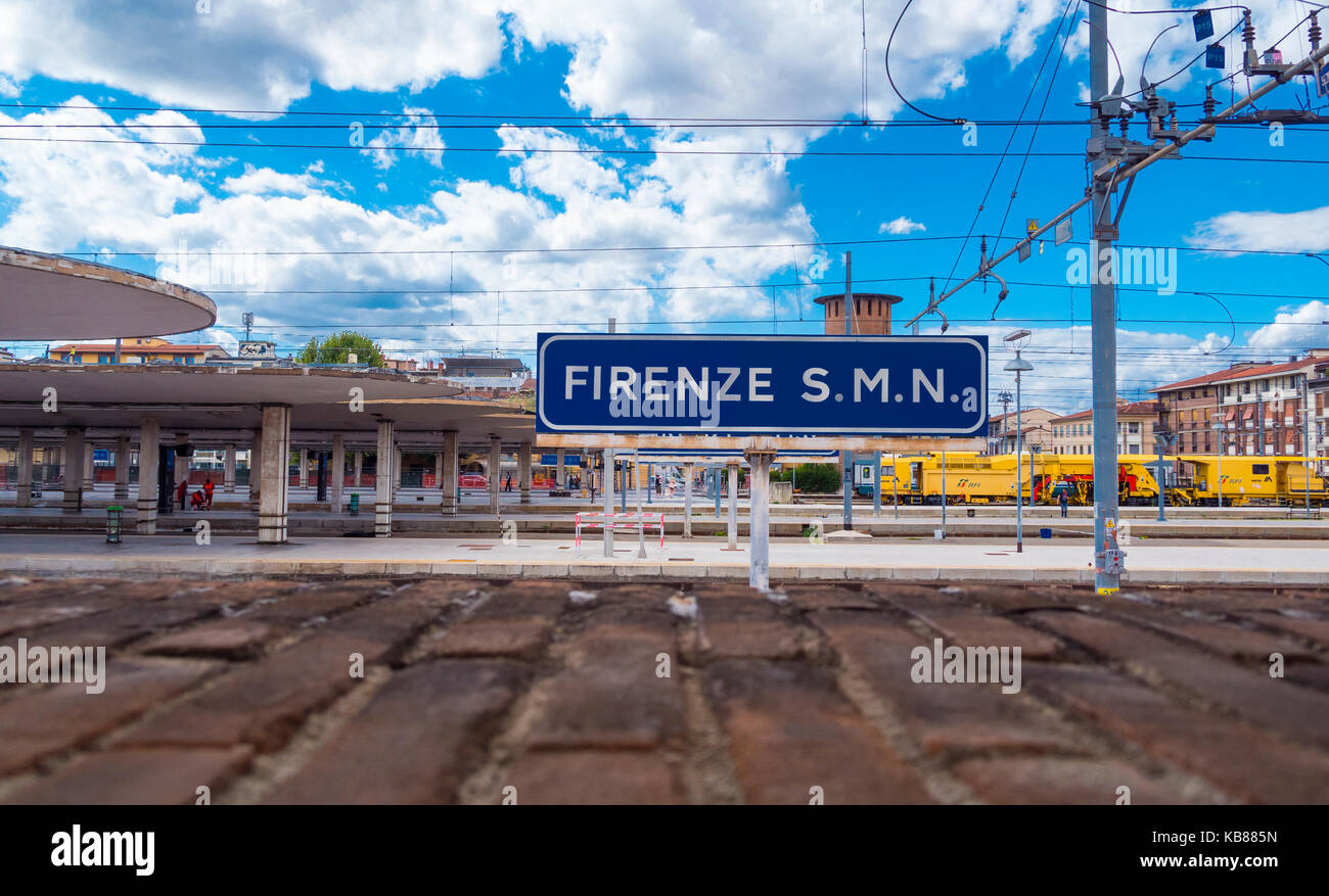Florence central station - train station Santa Maria Novella - FLORENCE ...