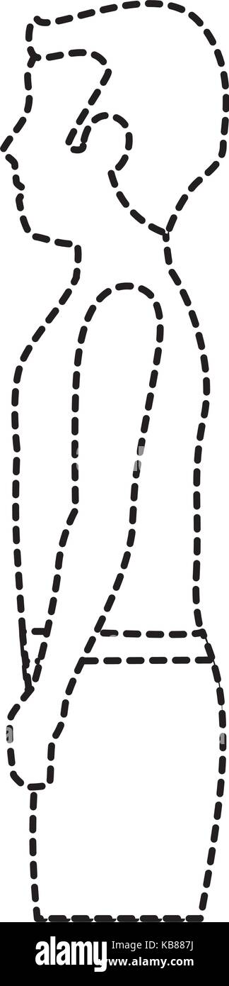 thin man shirtless in sports suit vector illustration design Stock ...