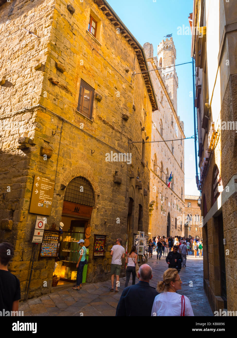 The historic city center of Volterra in Tuscany - VOLTERRA / TUSCANY ...