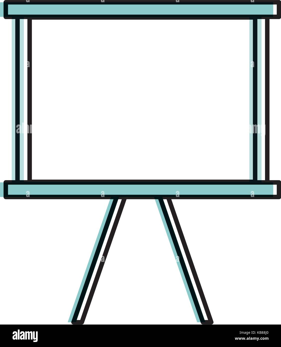 paperboard training isolated icon vector illustration design Stock ...